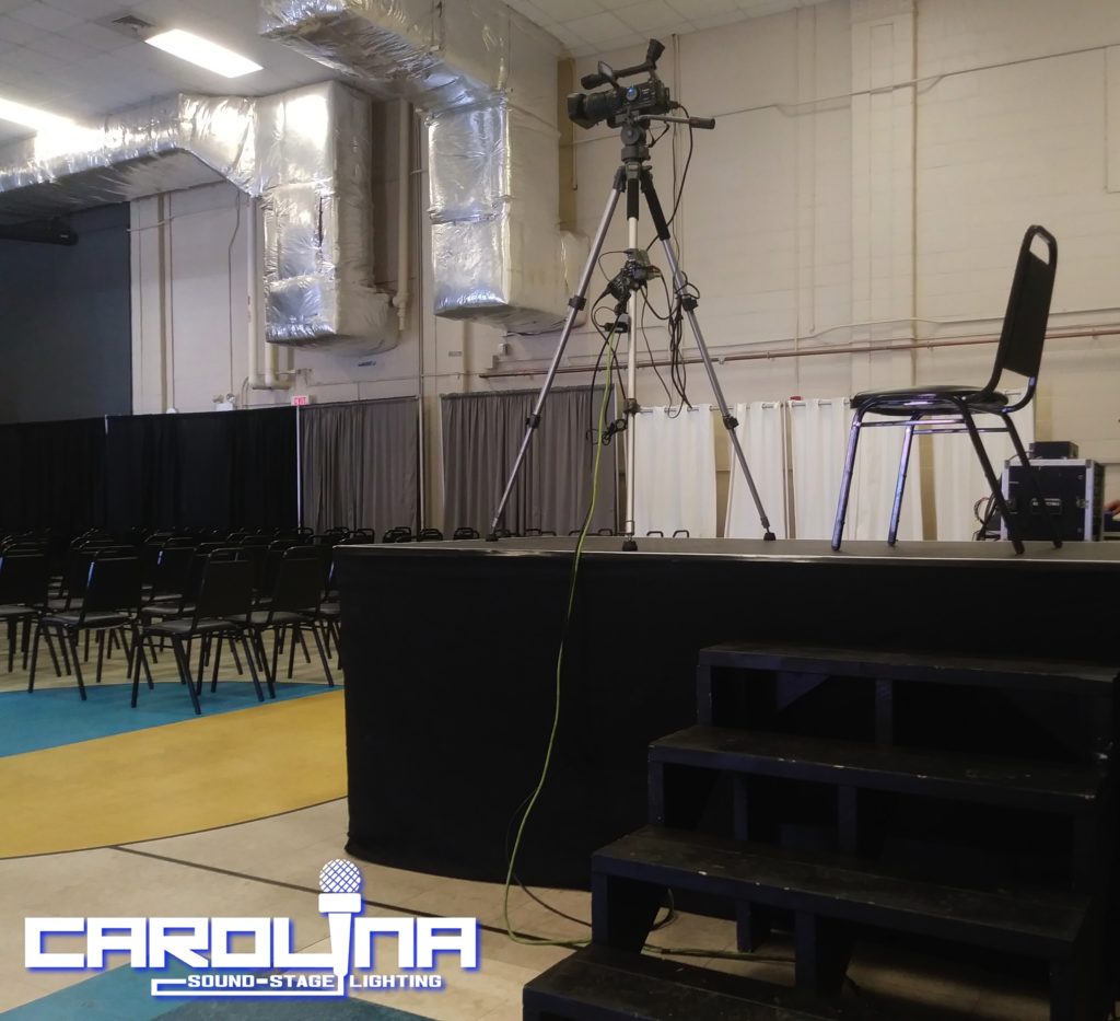camera platform runway riser rental delivery carolina sound stage ...