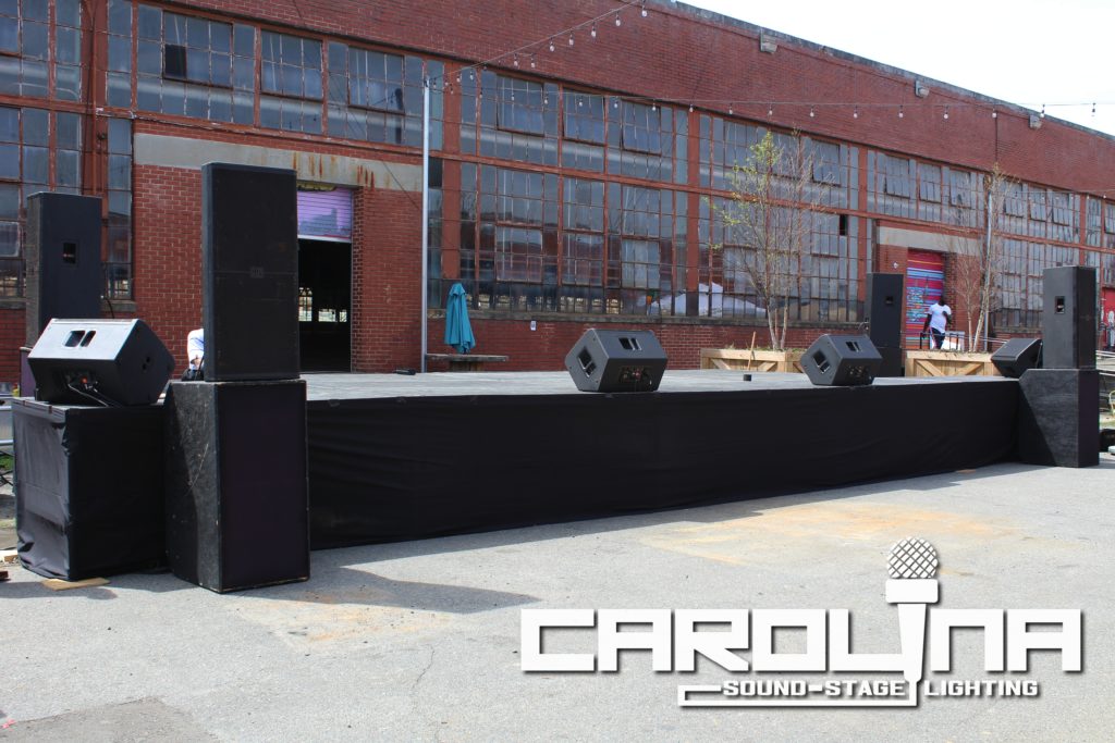 stage pa system sound rental charlotte carolina lighting nc sc av ...