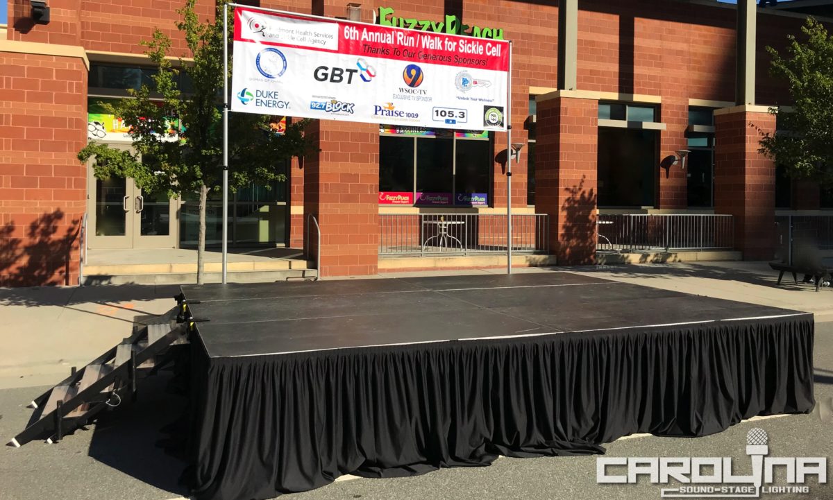 Stage Rental Charlotte NC | Carolina Sound, Stage and Lighting