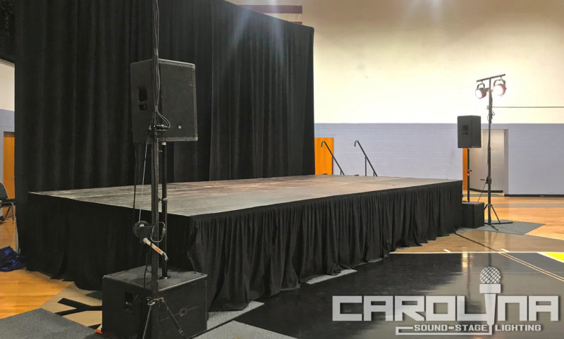 Stage Rental Charlotte NC | Carolina Sound, Stage and Lighting