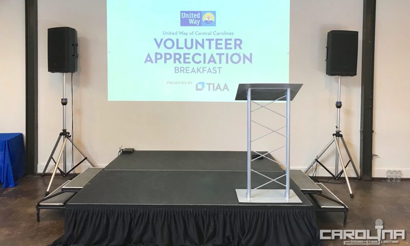 Stage Rental Charlotte NC | Carolina Sound, Stage and Lighting