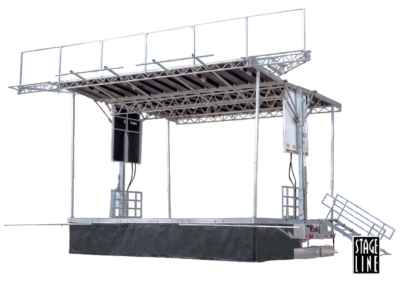 mobile stage stageline sl100 rental charlotte nc sc carolina sound ...
